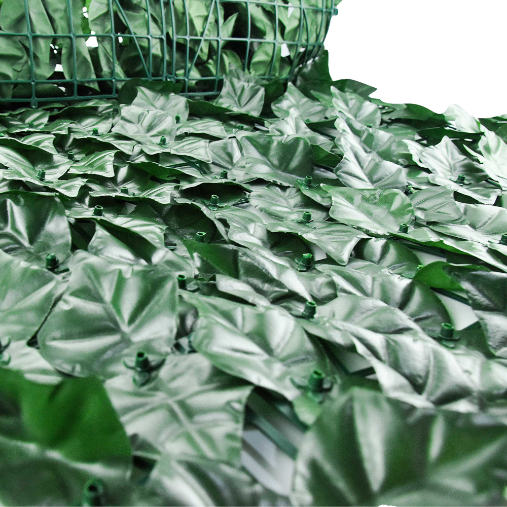 Home Indoor Outdoor Garden UV Fire Retardant Fake Artificial Grass Wall ...